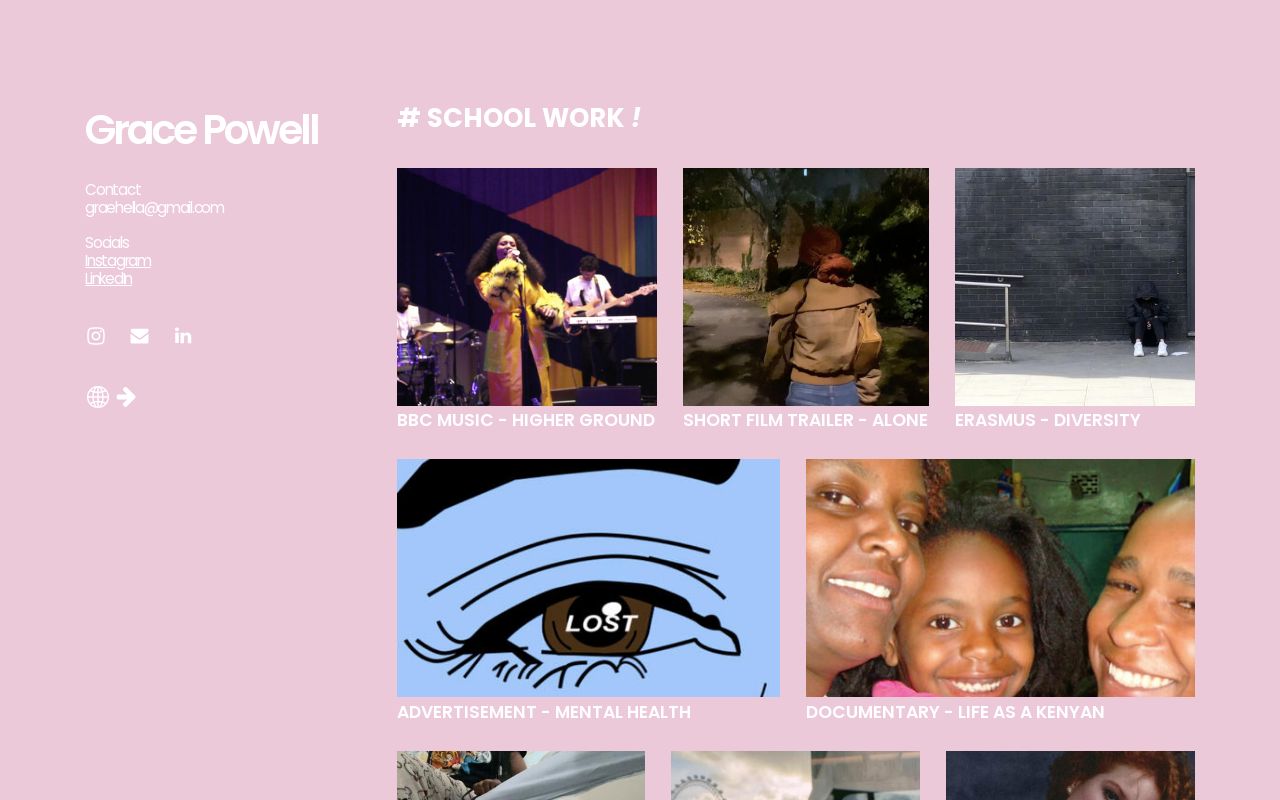 GRACE POWELL PORTFOLIO